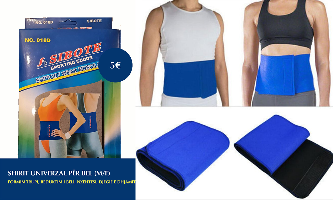 Shirit për bel (m/f) për formim trupi, reduktim beli, dhimbje shpine ...